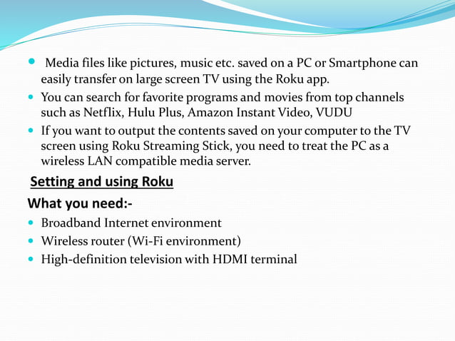 Roku guide for beginners! | PPTX