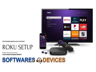 Roku stick setup support | softwaresanddevices.support | PPT