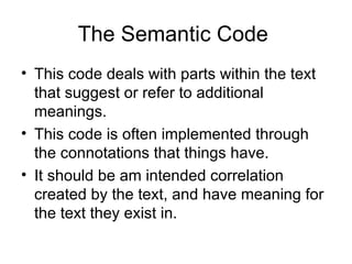 Roland barthes’ | PPT