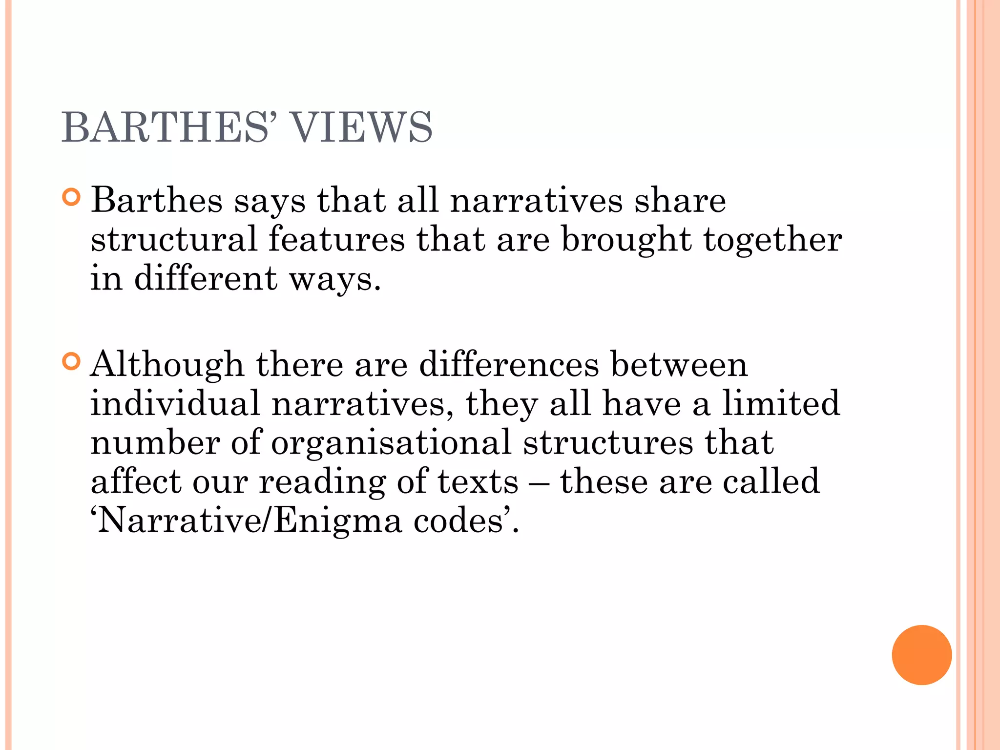 Roland barthes. | PPT