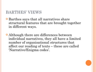 Roland barthes. | PPT