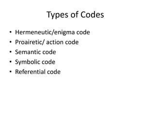 Roland barthes | PPT