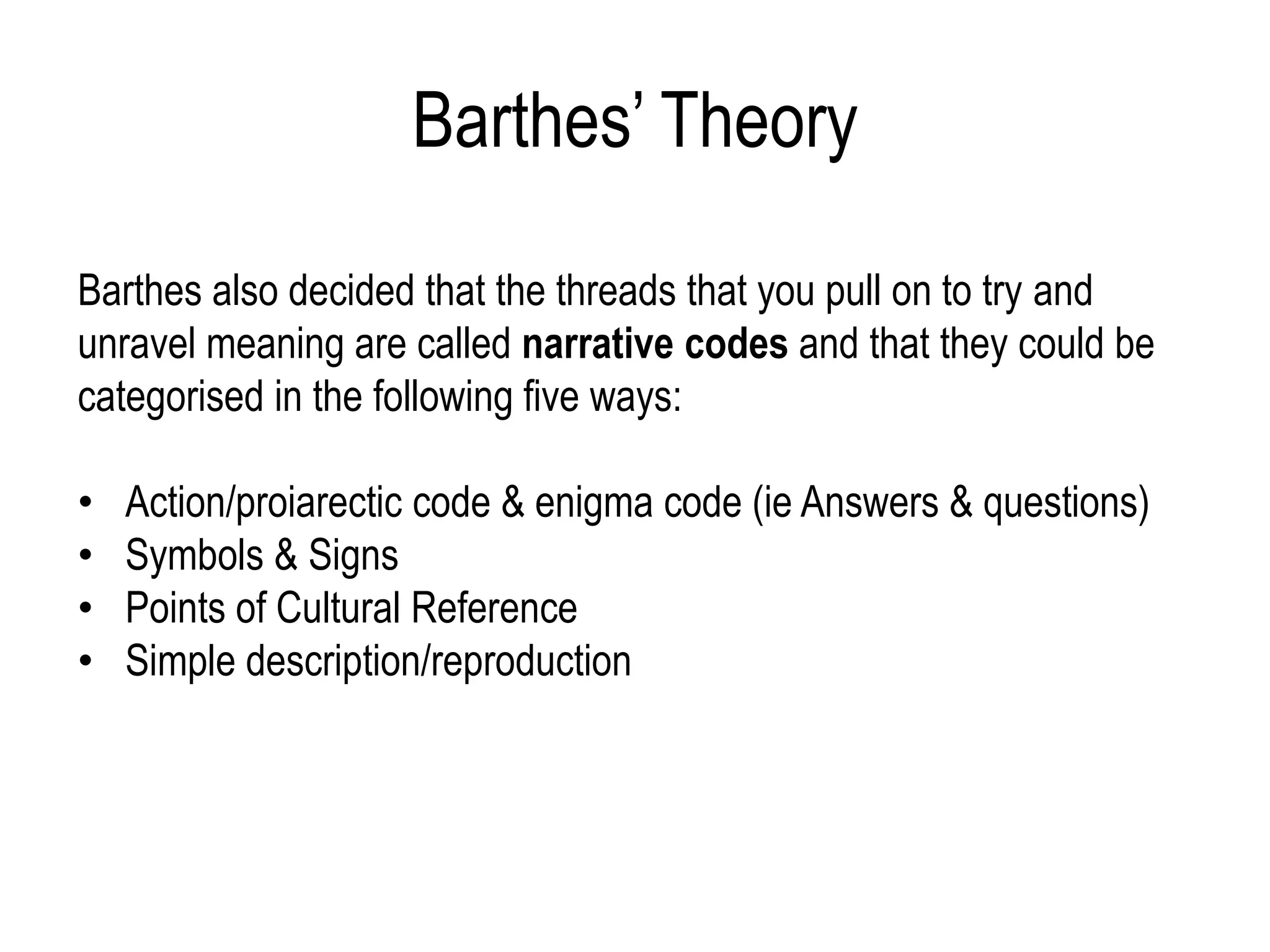 Roland Barthes | PPTX