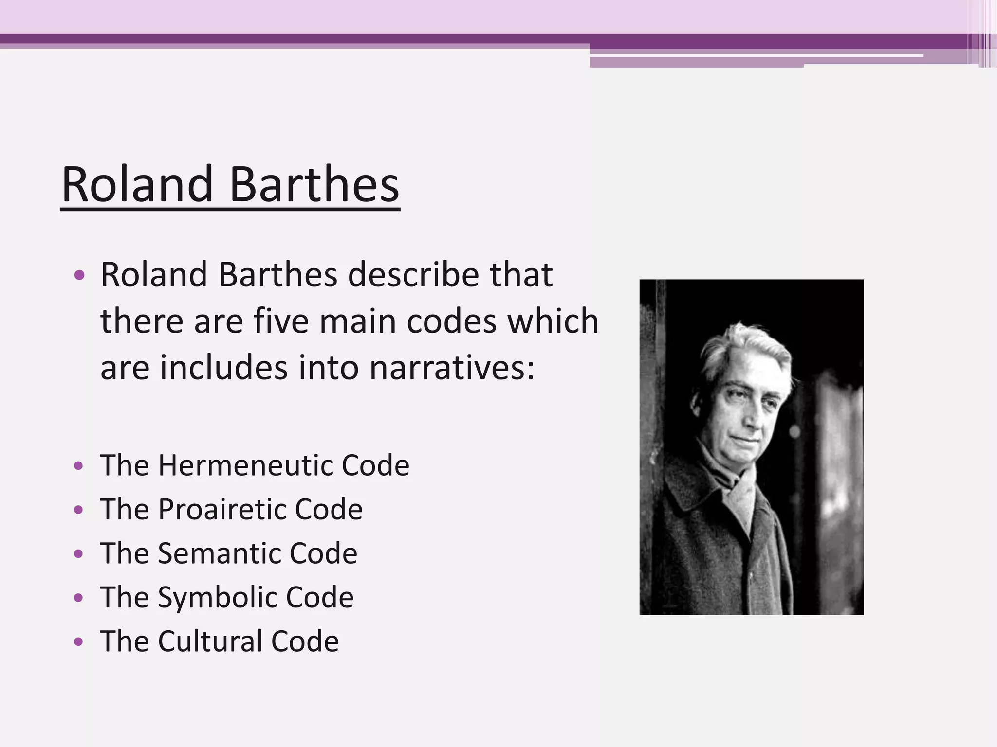Roland Barthes | PPTX