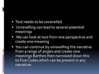 Roland barthes | PPT
