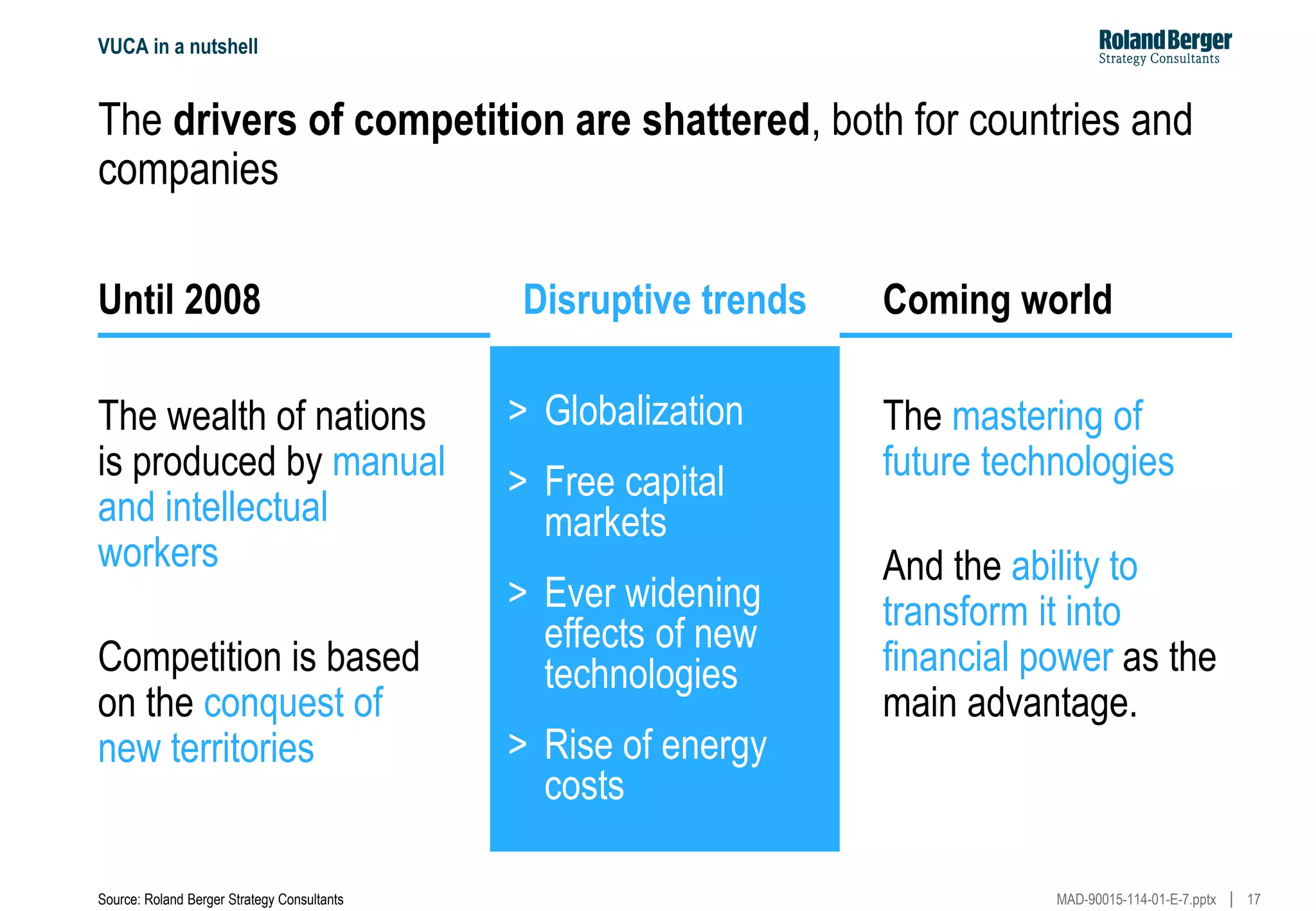 Light Footprint Management in a VUCA World - | PDF