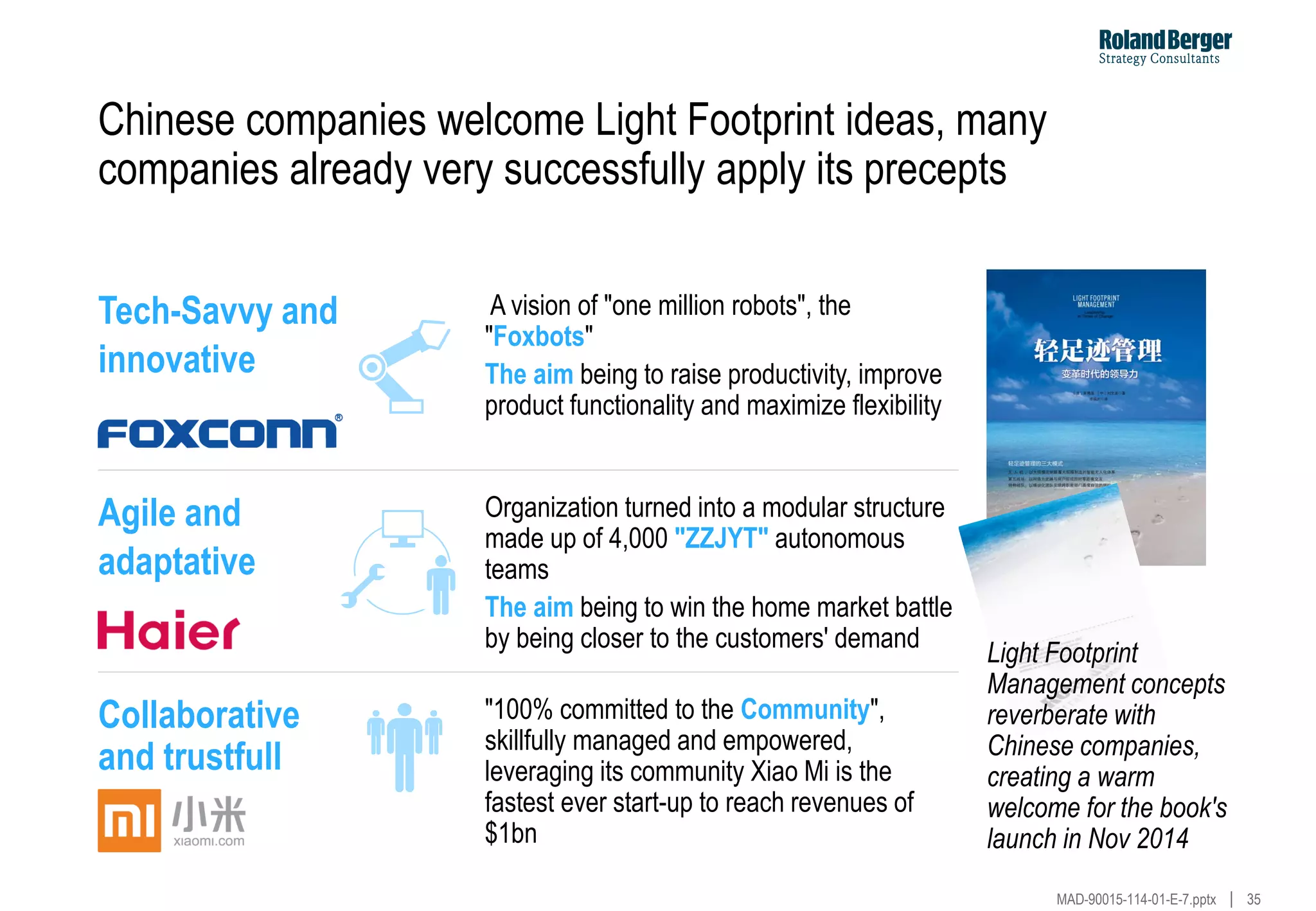 Light Footprint Management in a VUCA World - | PDF