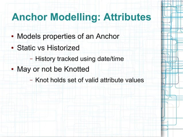 Roland bouman modern_data_warehouse_architectures_data_vault_and_anchor_modelling | PDF ...