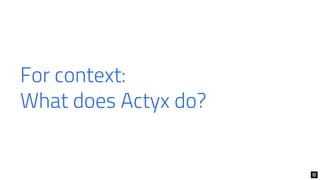 Real production use: Reactive design for the manufacturing industry | PPT