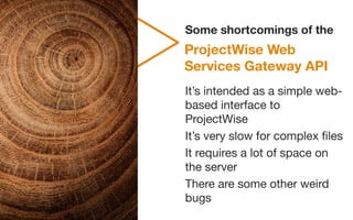 Automating ProjectWise with FME | PDF