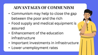 COMMUNISM Meaning and Pros & Cons BSED Socstud.pptx | Economy ...