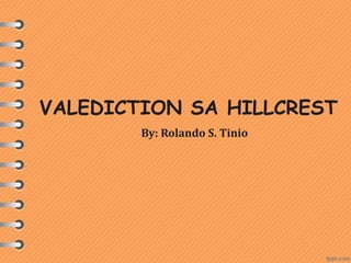 Rolando S. tinio's Life and works | PPTX