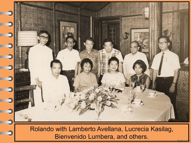 Rolando S. tinio's Life and works