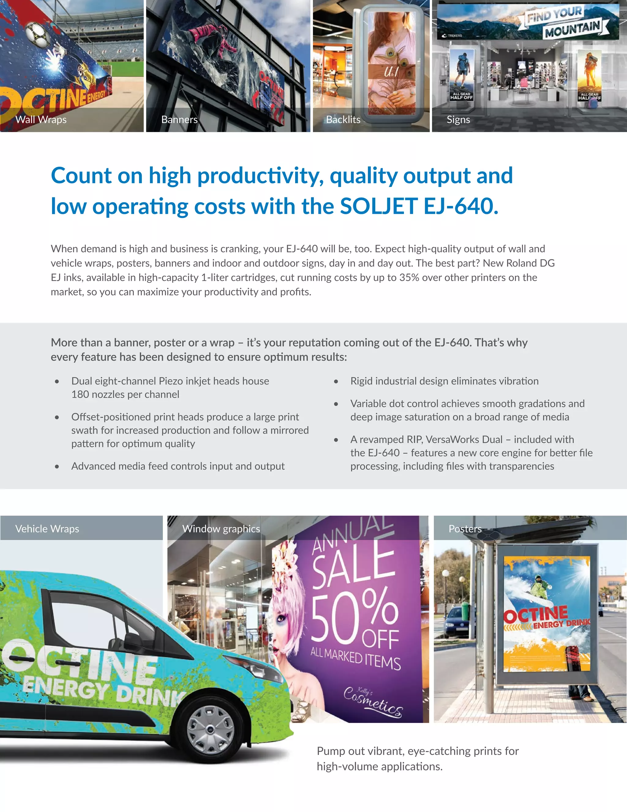 Roland soljet ej 640 print cutter 64 | PDF