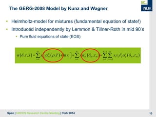 Thermodynamic Property Models for Transport and Storage of CO2 - Roland ...