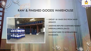 Rolcer Automotive & Industrial Lubricants ppt | PDF