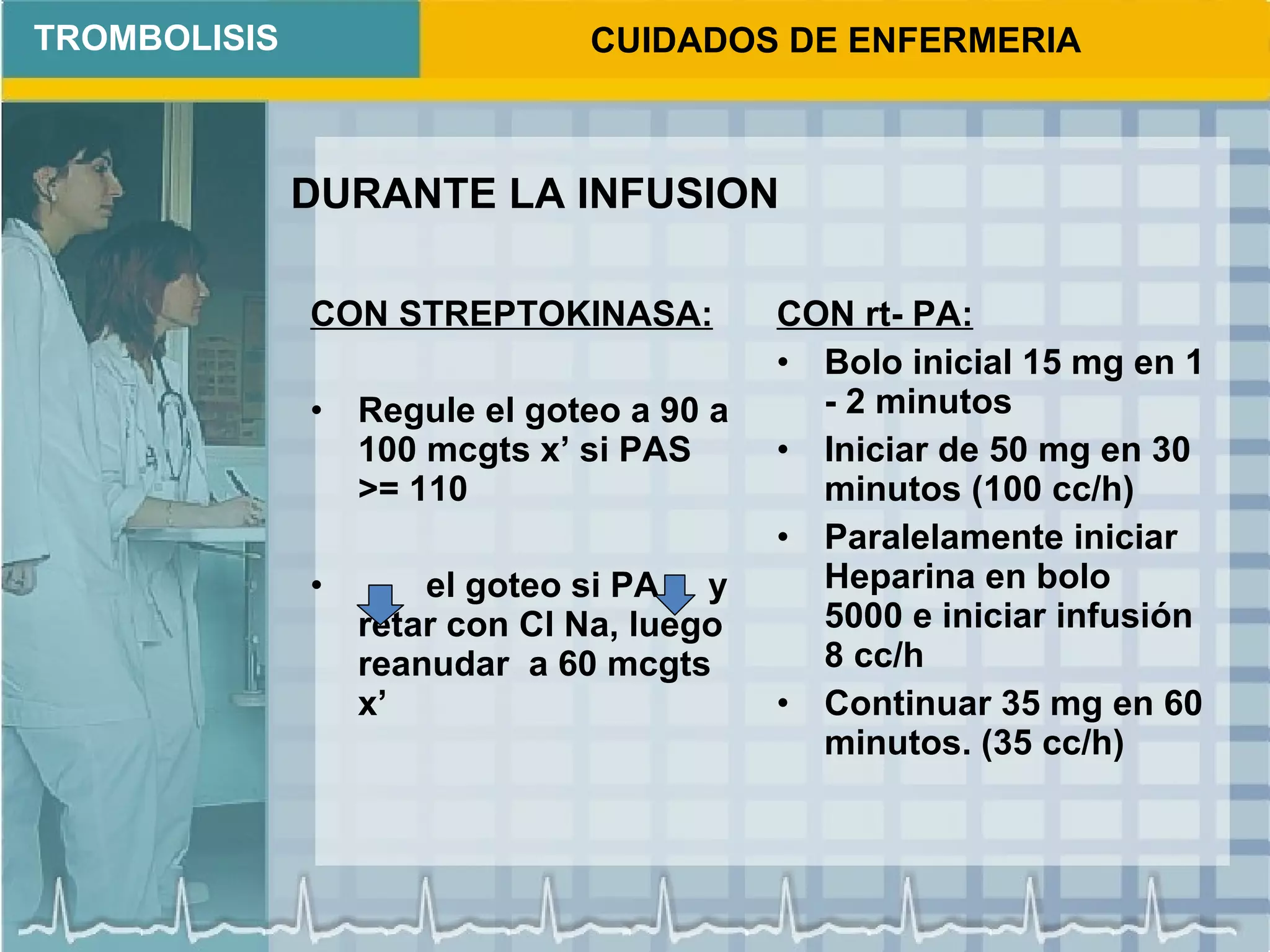 Rol de enfermeria en paciente sometido a trombolisis lobitoferoz13 ...