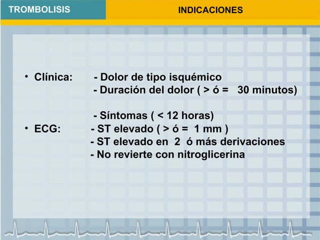 Rol de enfermeria en paciente sometido a trombolisis lobitoferoz13 ...