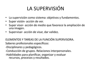 Rol del supervisor | PPT