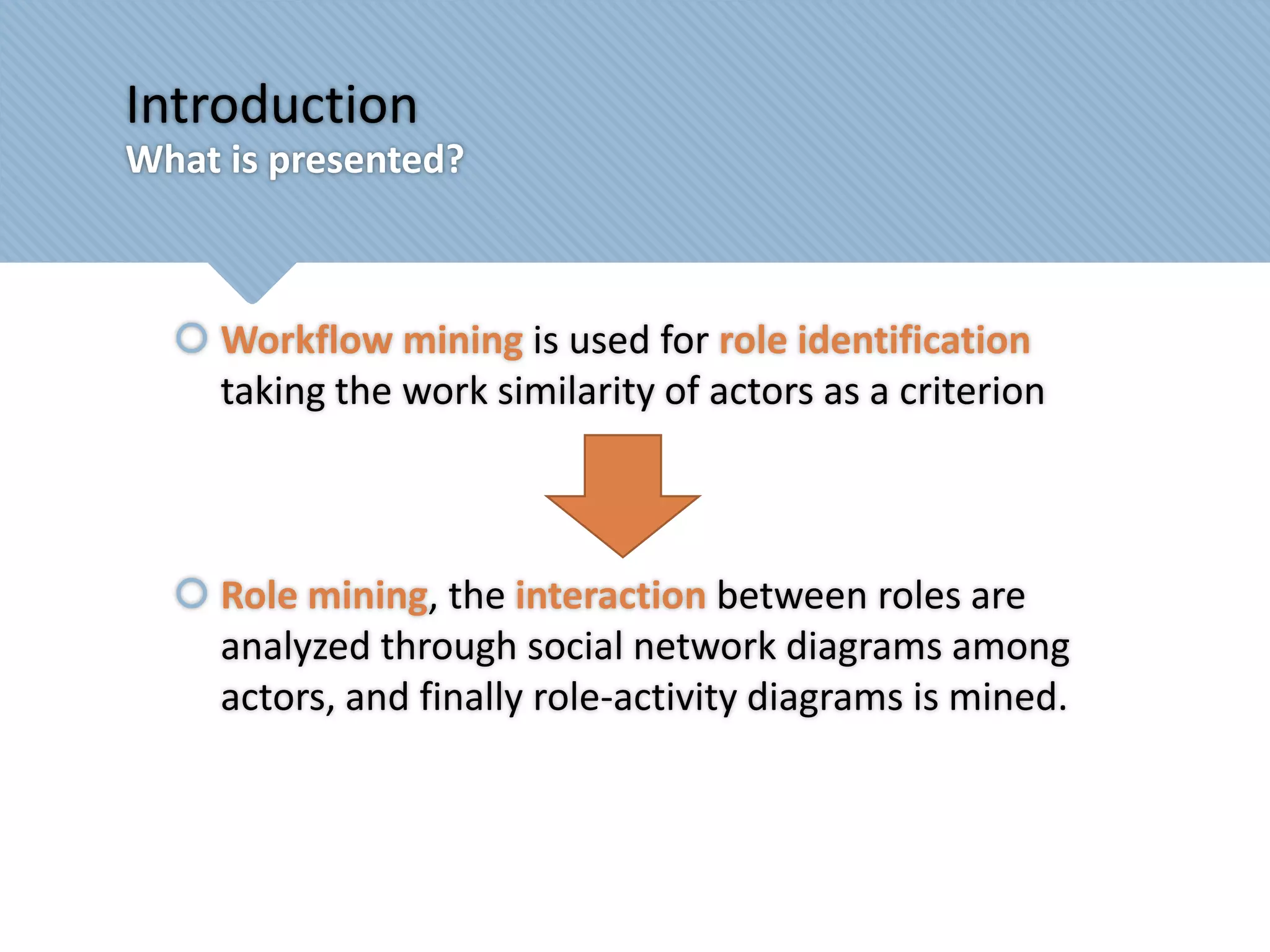 Role-Activity Diagrams Modeling Based on Workflow Mining | PDF