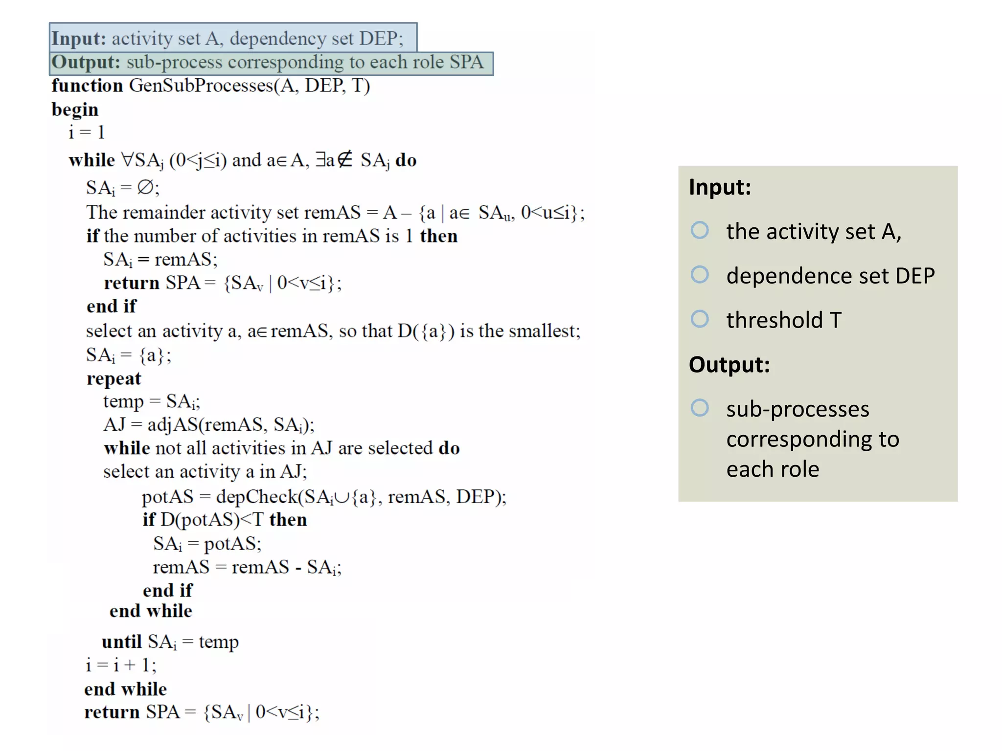 Role-Activity Diagrams Modeling Based on Workflow Mining | PDF