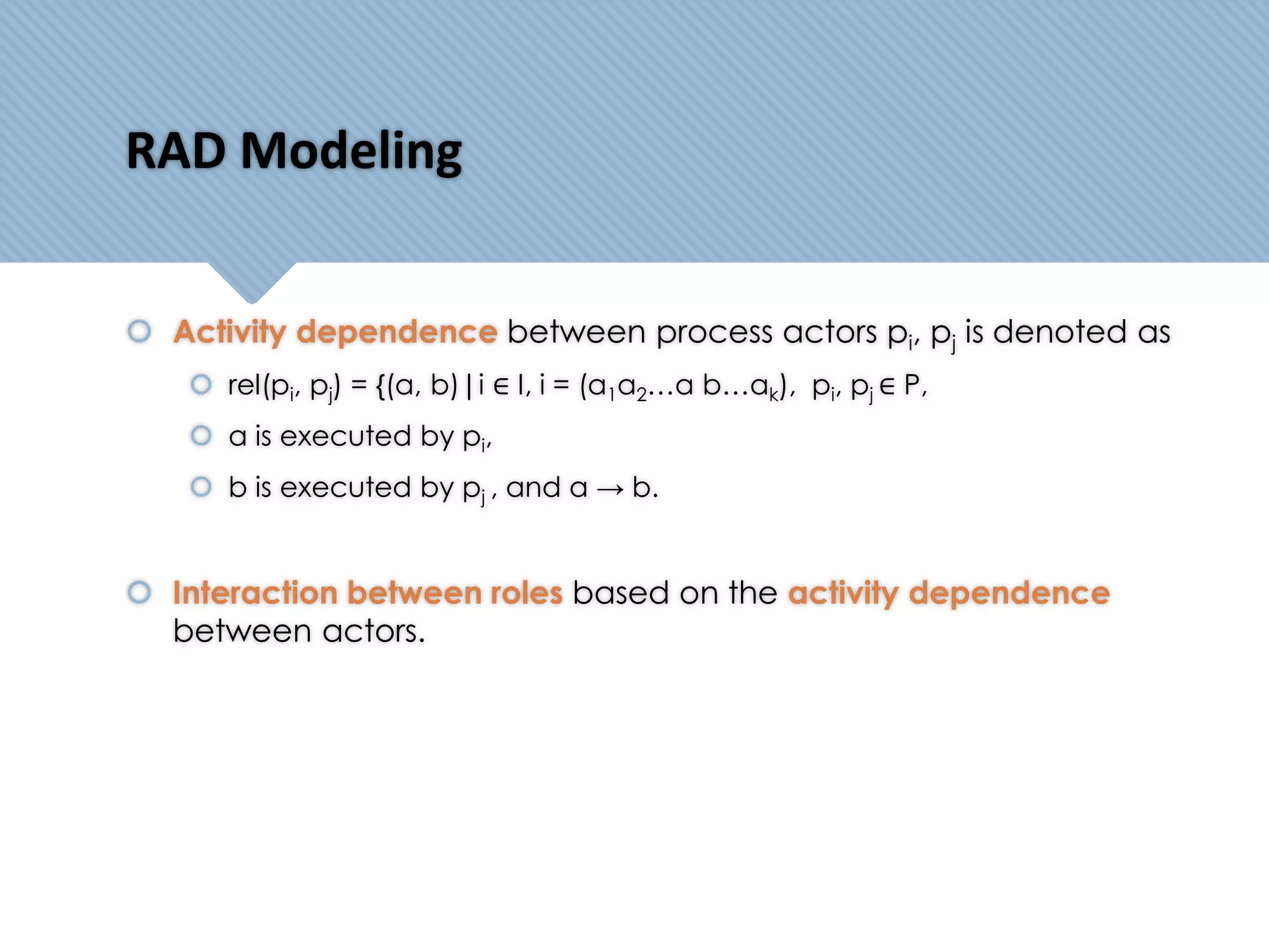 Role-Activity Diagrams Modeling Based on Workflow Mining | PDF