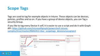Role-based access control (RBAC) and more | PPTX