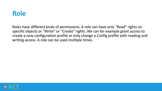 Role-based access control (RBAC) and more | PPTX