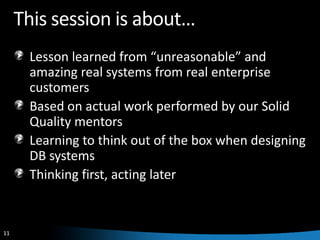 Designing Role-Based Database Systems to Achieve Unlimited Database Scalability | PPTX