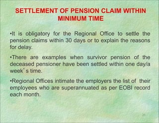 EOBI Rules and Benefits In Pakistan for All | PPT