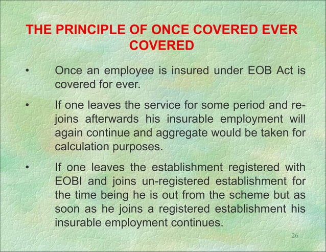 EOBI Rules and Benefits In Pakistan for All | PPT