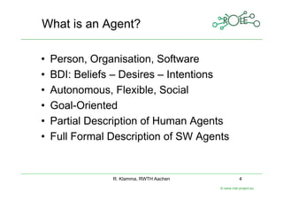 i* Modeling of Agent-based RE Processes – A Basic Tutorial | PPT