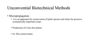 Role of-biotechnolohy-in-biodiversity | PPTX