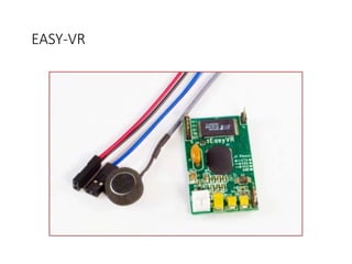 Role of easy vr in Arduino Speech Processing | PPT