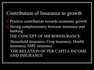 Role-of-insurance-in-economic-development | PPT