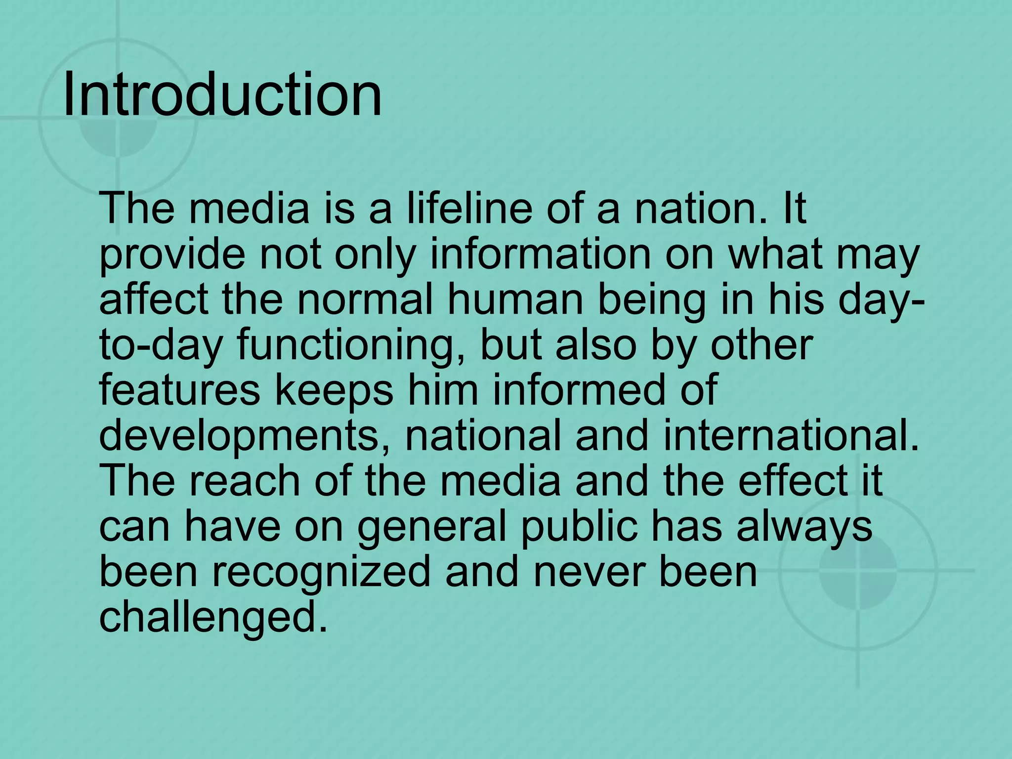 Role Of Media In Democracy | PPT
