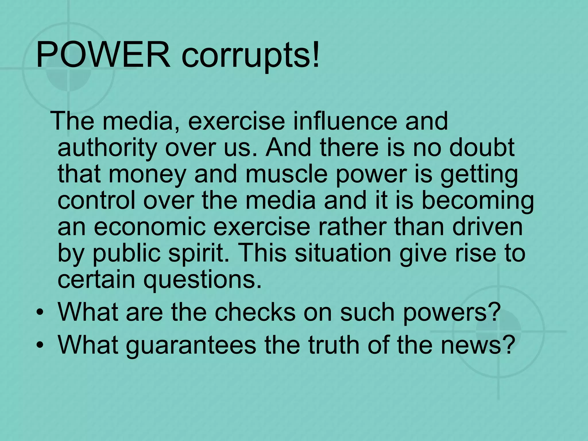 Role Of Media In Democracy | PPT