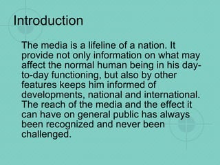 Role Of Media In Democracy | PPT