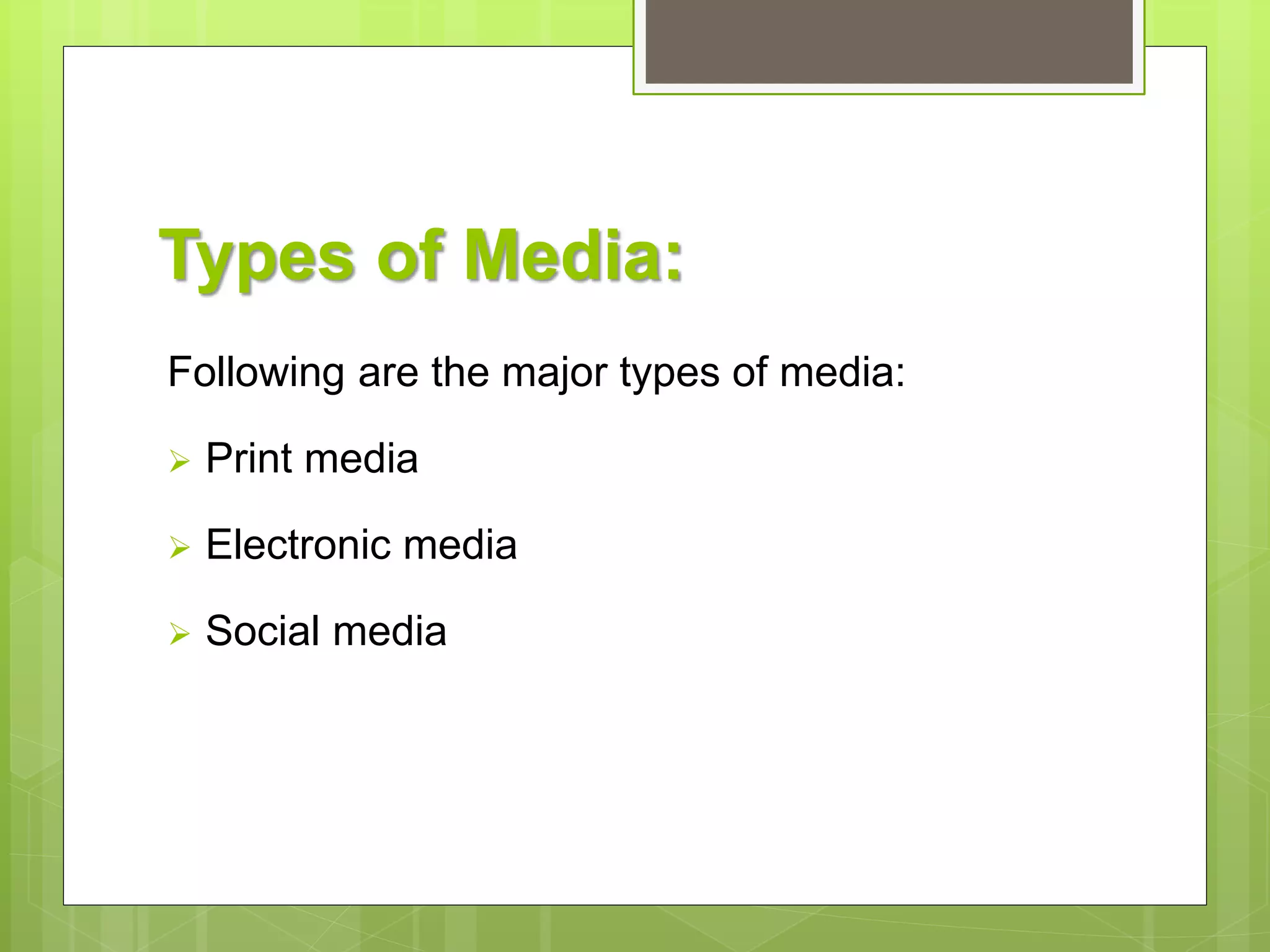 Role of-media-in-society (1) | PPT