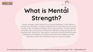 Role of Mental Strength in Career Advancement | PPT