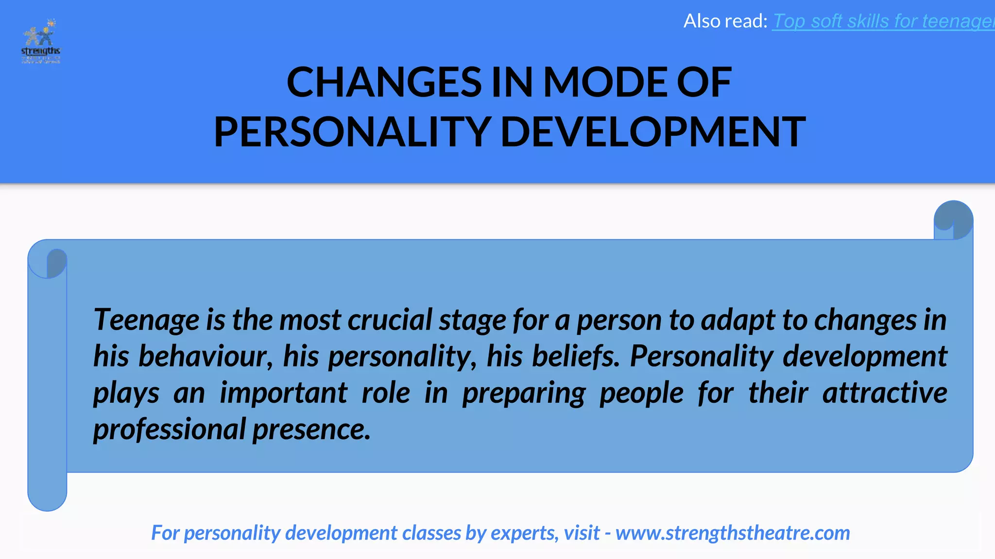 Role of-personality-development-in-teenage-life | PPTX
