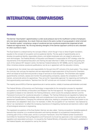 Role of qualifications and end point assessment in apprenticeships | PDF