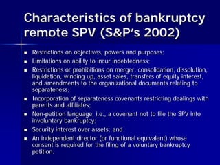 Role of special purpose vehicles is ABS market | PPT