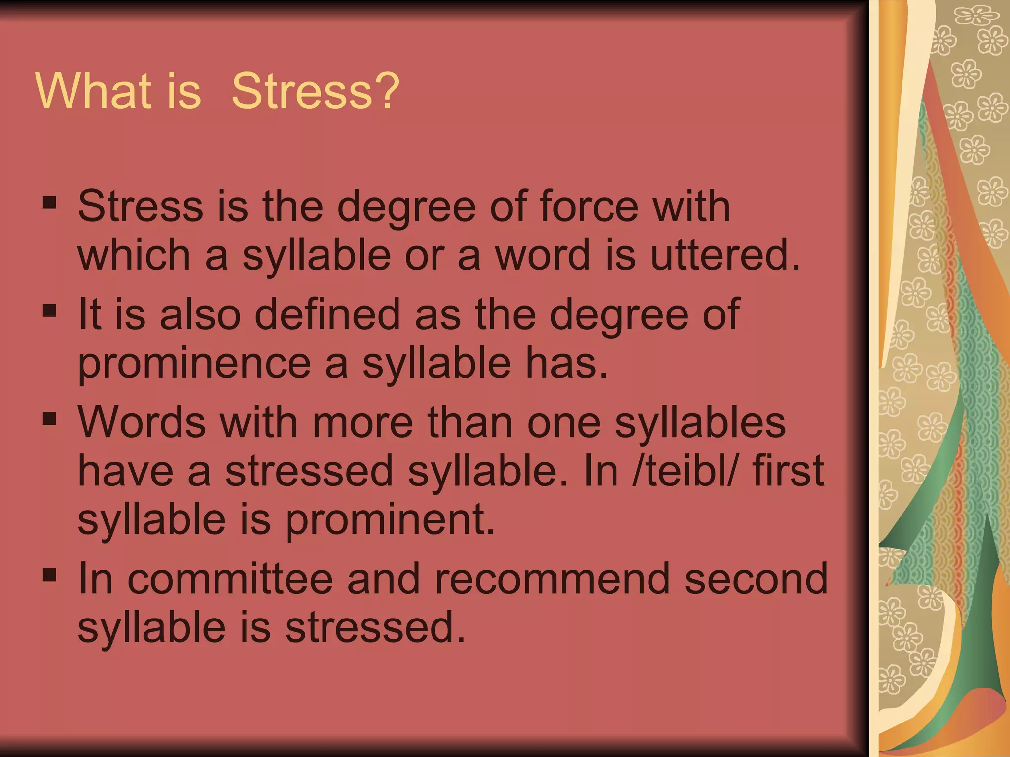 Role of-stress-1223893402637794-8 | PPT