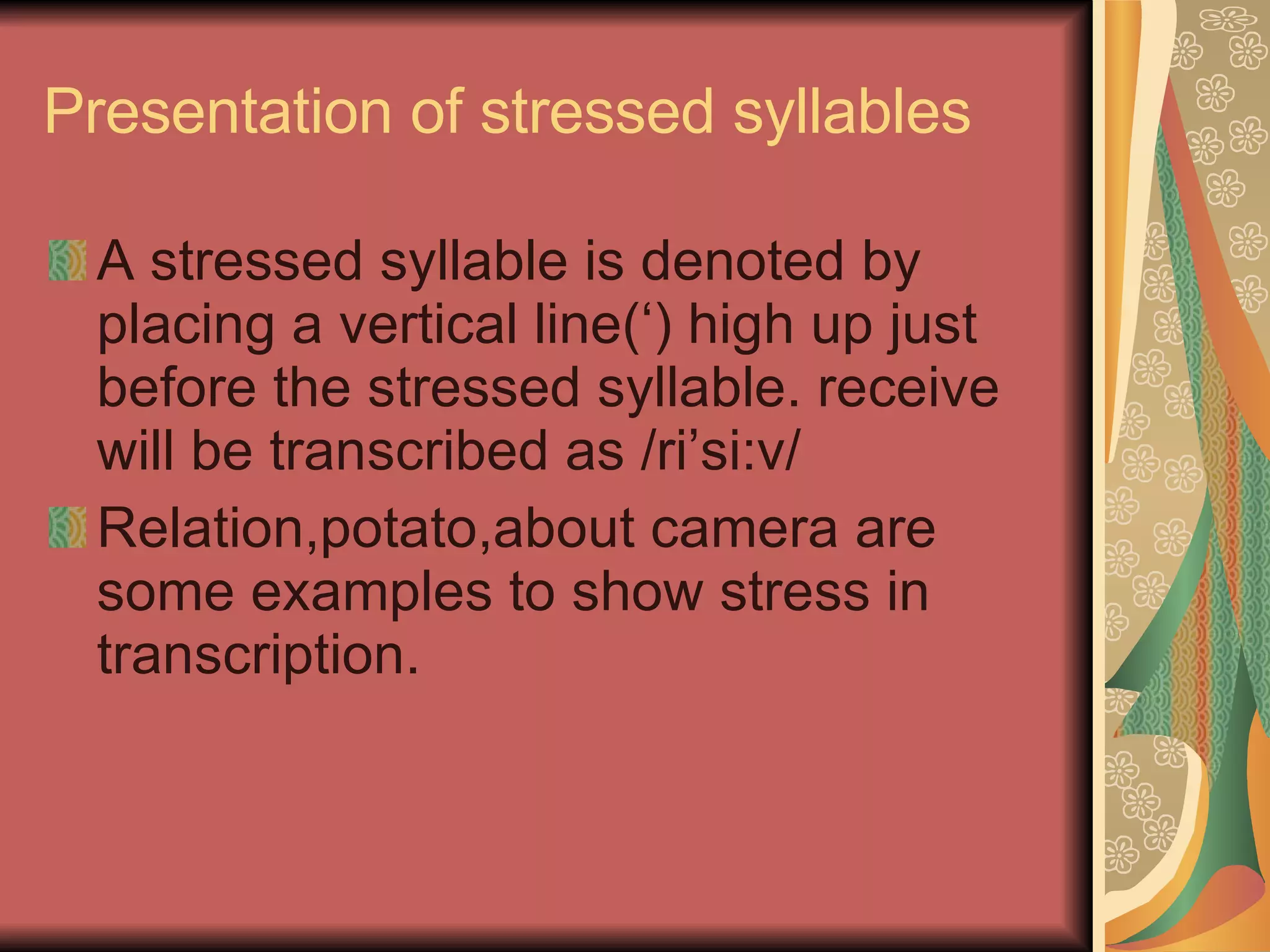 Role Of Stress | PPT