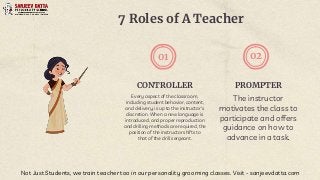 Role of Teacher in Education | PPTX