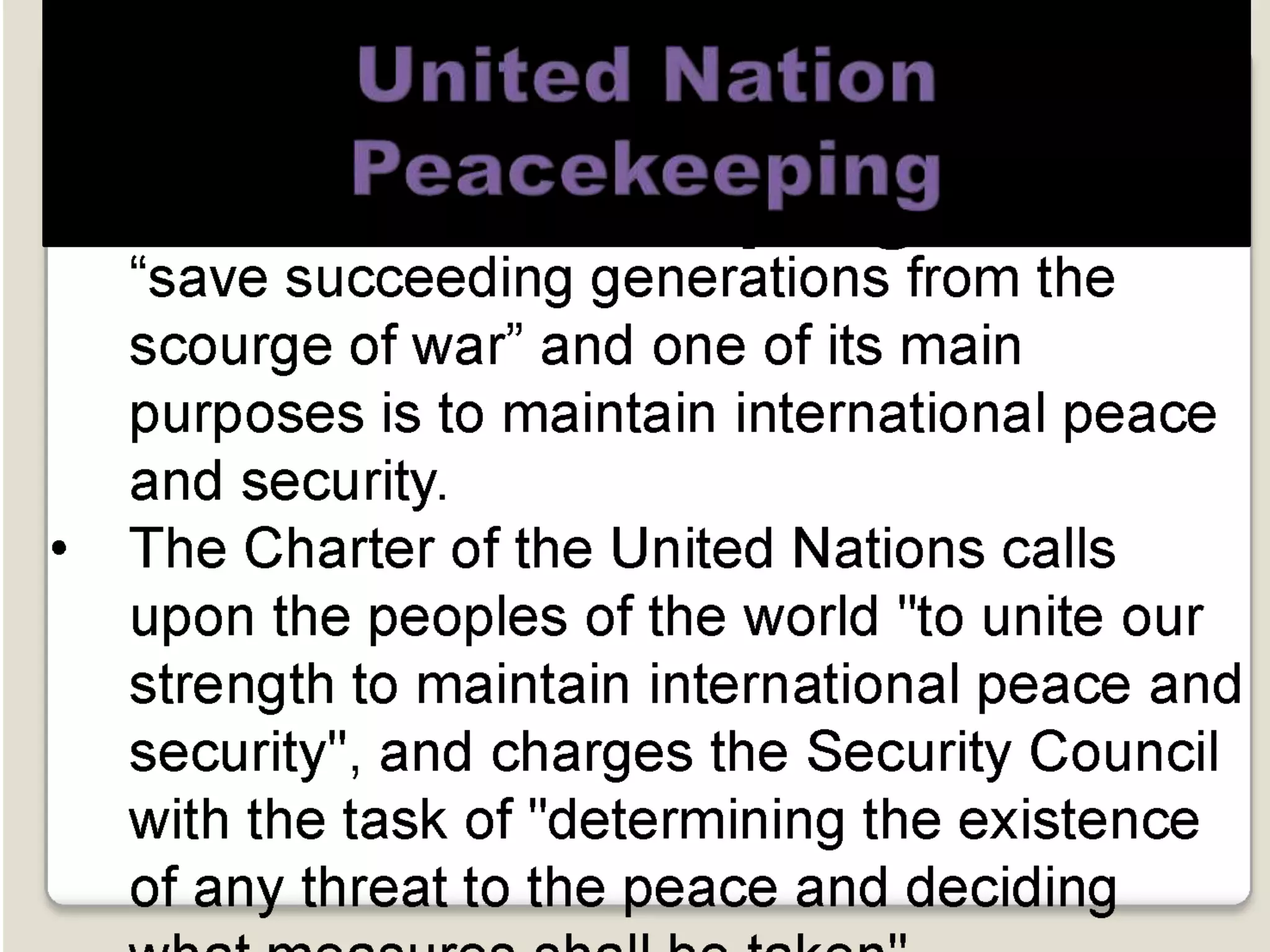 Role of-un-peacekeeping | PPTX