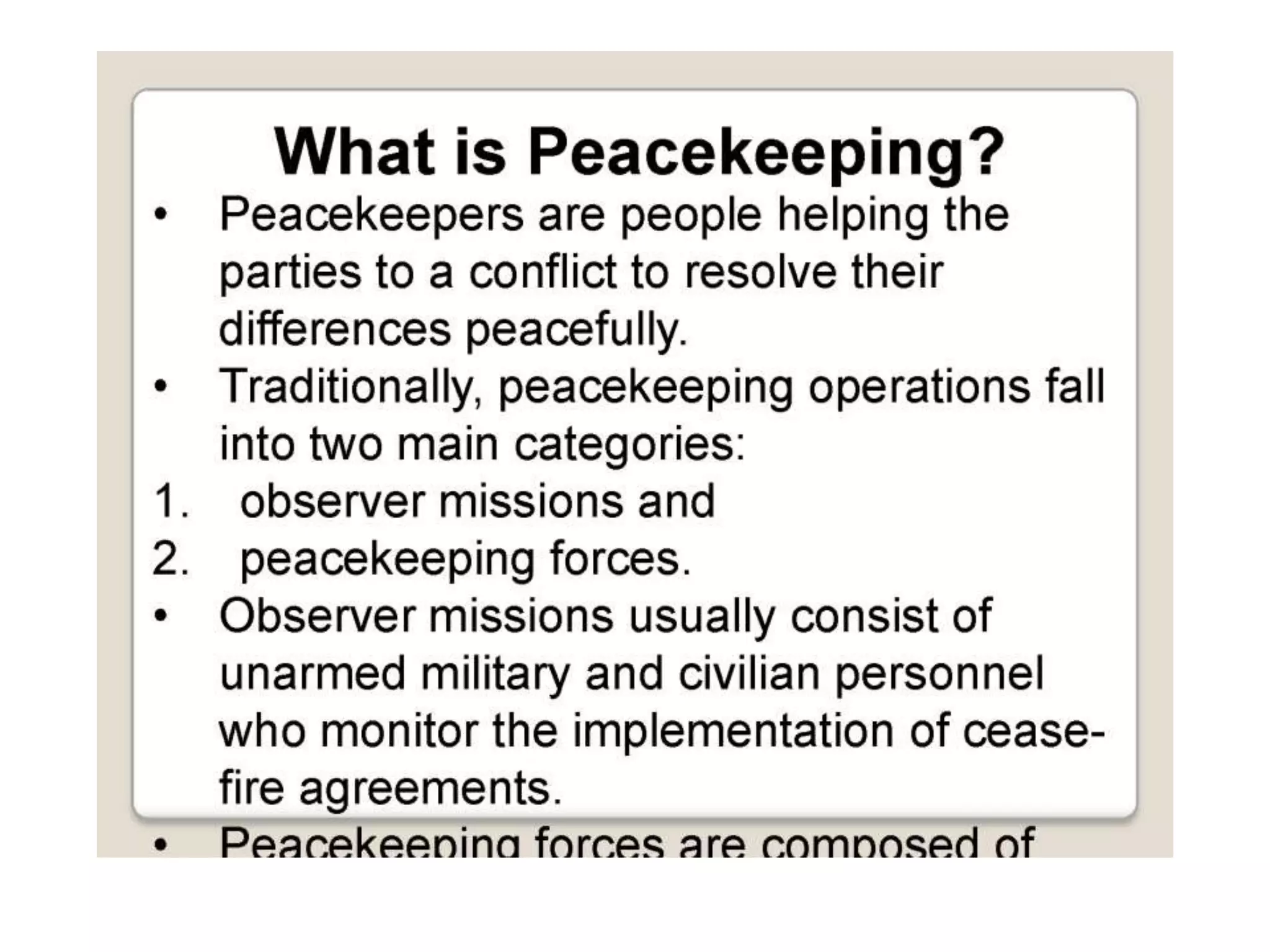 Role of-un-peacekeeping | PPTX