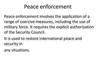 Role of-un-peacekeeping | PPTX