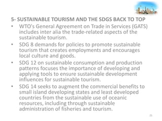 Role of-wto-in-promoting-un-sustainable-development-goals | PPT